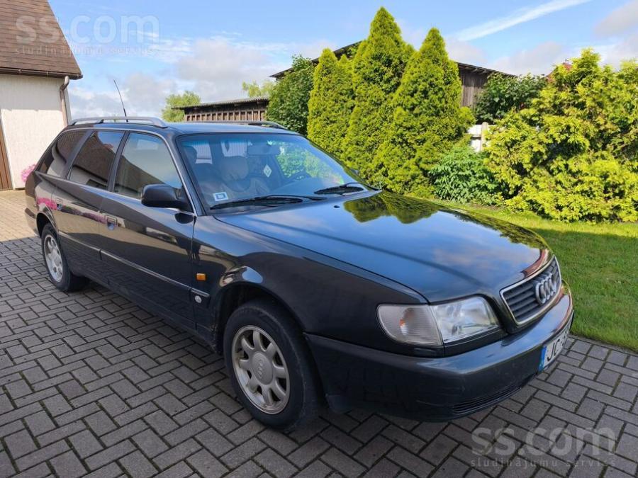 Black Audi A6 1997 in Daugavpils, with an engine capacity of 2.50 L and mileage of 336 thousand km for 1700 €, photo 4 on AUTOMOTO.COM.LV