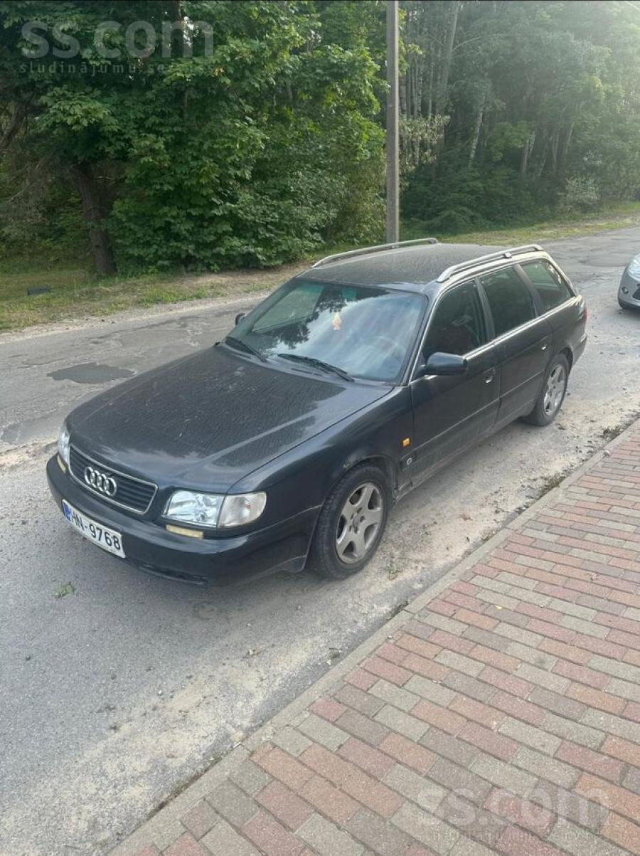 Черный Ауди А6 1997 в Рига, объемом двигателя 2.50 л и пробегом 473 тыс. км за 1500 €, фото 1 на AUTOMOTO.COM.LV