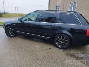 Black Audi A6 1998 in Madona, with an engine capacity of 1.80 L and mileage of 305 thousand km for 700 €, photo 2 on AUTOMOTO.COM.LV