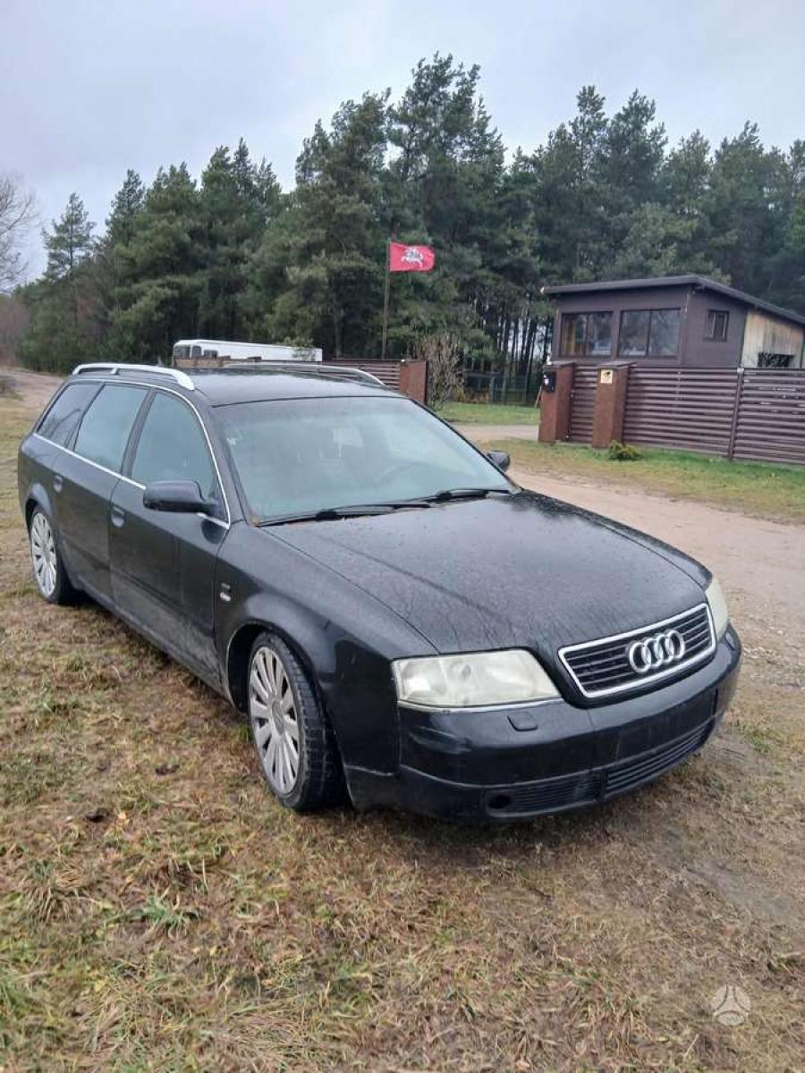 Melns Audi A6 1998 Raseiniai, ar dzinēja tilpumu 2.77 L un nobraukumu 304 tūkst. km par 970 €, foto 2 vietnē AUTOMOTO.COM.LV