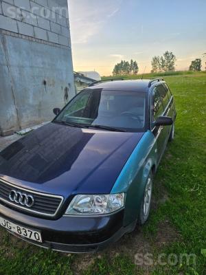 Черный Ауди А6 1998 в Бауска, объемом двигателя 1.90 л и пробегом 524 тыс. км за 700 €, фото  на AUTOMOTO.COM.LV