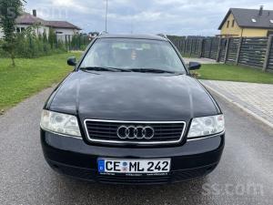 Black Audi A6 1999 in Riga, with an engine capacity of 1.90 L and mileage of 280 thousand km for 2490 €, photo 2 on AUTOMOTO.COM.LV