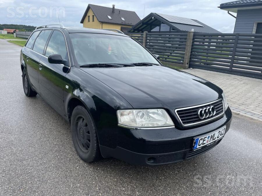 Black Audi A6 1999 in Riga, with an engine capacity of 1.90 L and mileage of 280 thousand km for 2490 €, photo 3 on AUTOMOTO.COM.LV