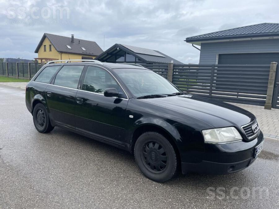Black Audi A6 1999 in Riga, with an engine capacity of 1.90 L and mileage of 280 thousand km for 2490 €, photo 4 on AUTOMOTO.COM.LV