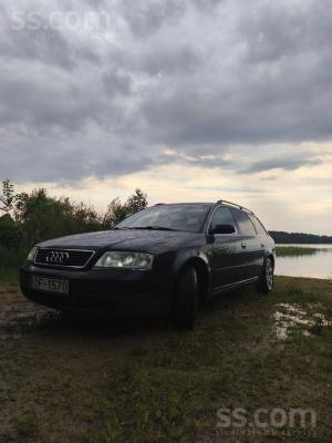 Melns Audi A6 1999 Daugavpils, ar dzinēja tilpumu 1.90 L un nobraukumu 392 tūkst. km par 3200 €, foto  vietnē AUTOMOTO.COM.LV