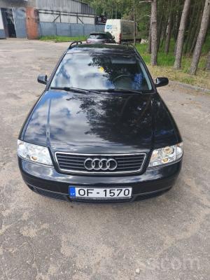 Черный Ауди А6 1999 в Даугавпилс, объемом двигателя 1.90 л и пробегом 392 тыс. км за 3200 €, фото  на AUTOMOTO.COM.LV