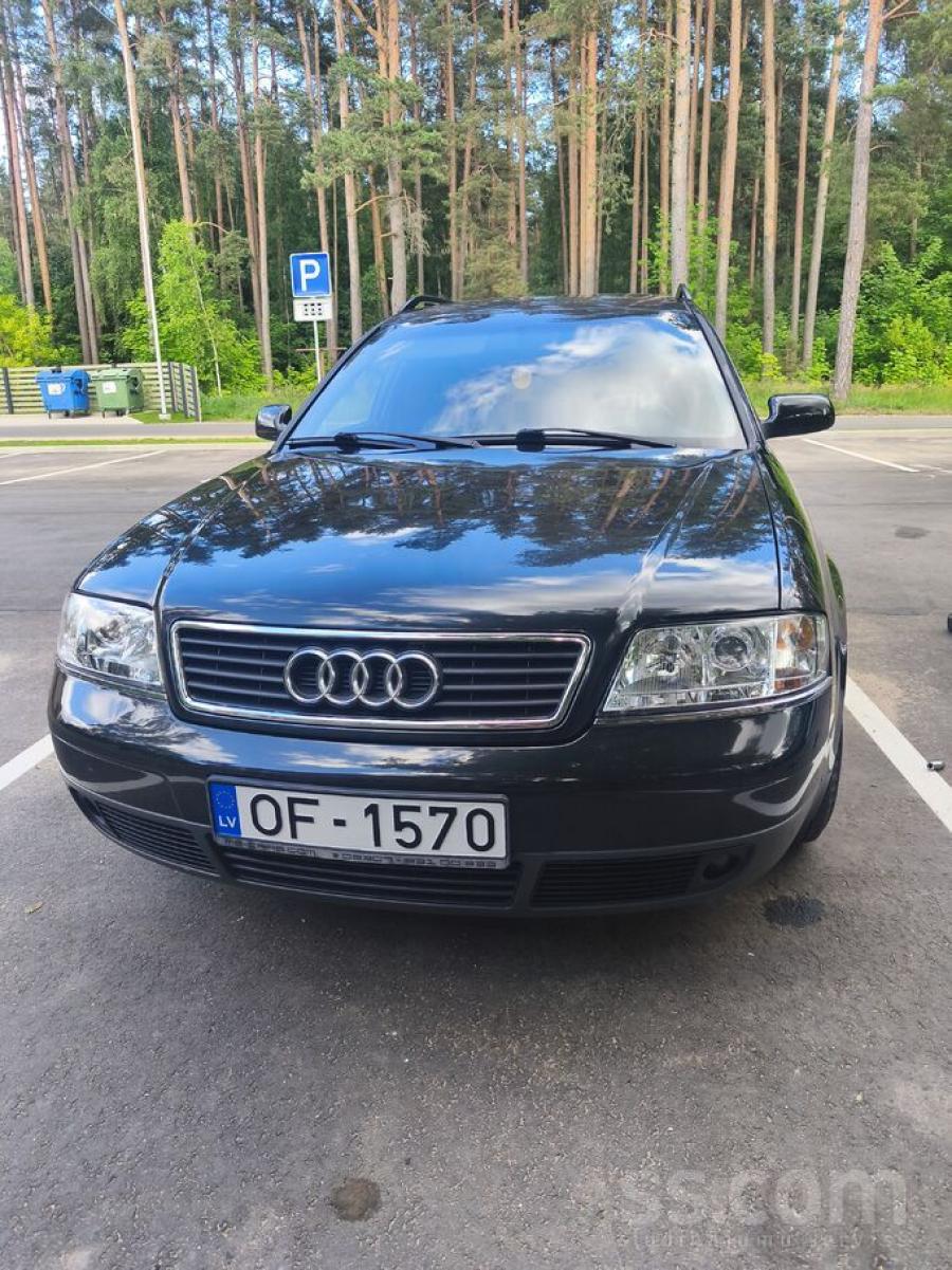 Black Audi A6 1999 in Daugavpils, with an engine capacity of 1.90 L and mileage of 392 thousand km for 3200 €, photo 3 on AUTOMOTO.COM.LV