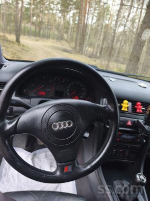 Black Audi A6 1999 in Daugavpils, with an engine capacity of 1.90 L and mileage of 392 thousand km for 3200 €, photo 9 on AUTOMOTO.COM.LV