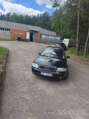 Black Audi A6 1999 in Daugavpils, with an engine capacity of 1.90 L and mileage of 392 thousand km for 3200 €, photo 16 on AUTOMOTO.COM.LV