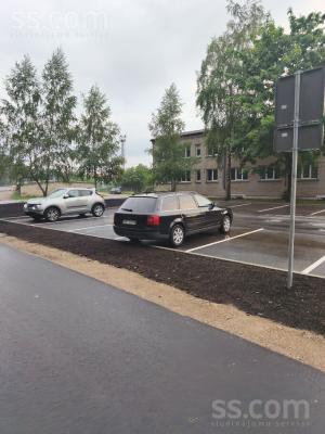 Black Audi A6 1999 in Daugavpils, with an engine capacity of 1.90 L and mileage of 392 thousand km for 3200 €, photo 17 on AUTOMOTO.COM.LV