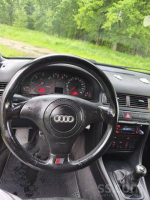 Black Audi A6 1999 in Daugavpils, with an engine capacity of 1.90 L and mileage of 392 thousand km for 3200 €, photo 18 on AUTOMOTO.COM.LV