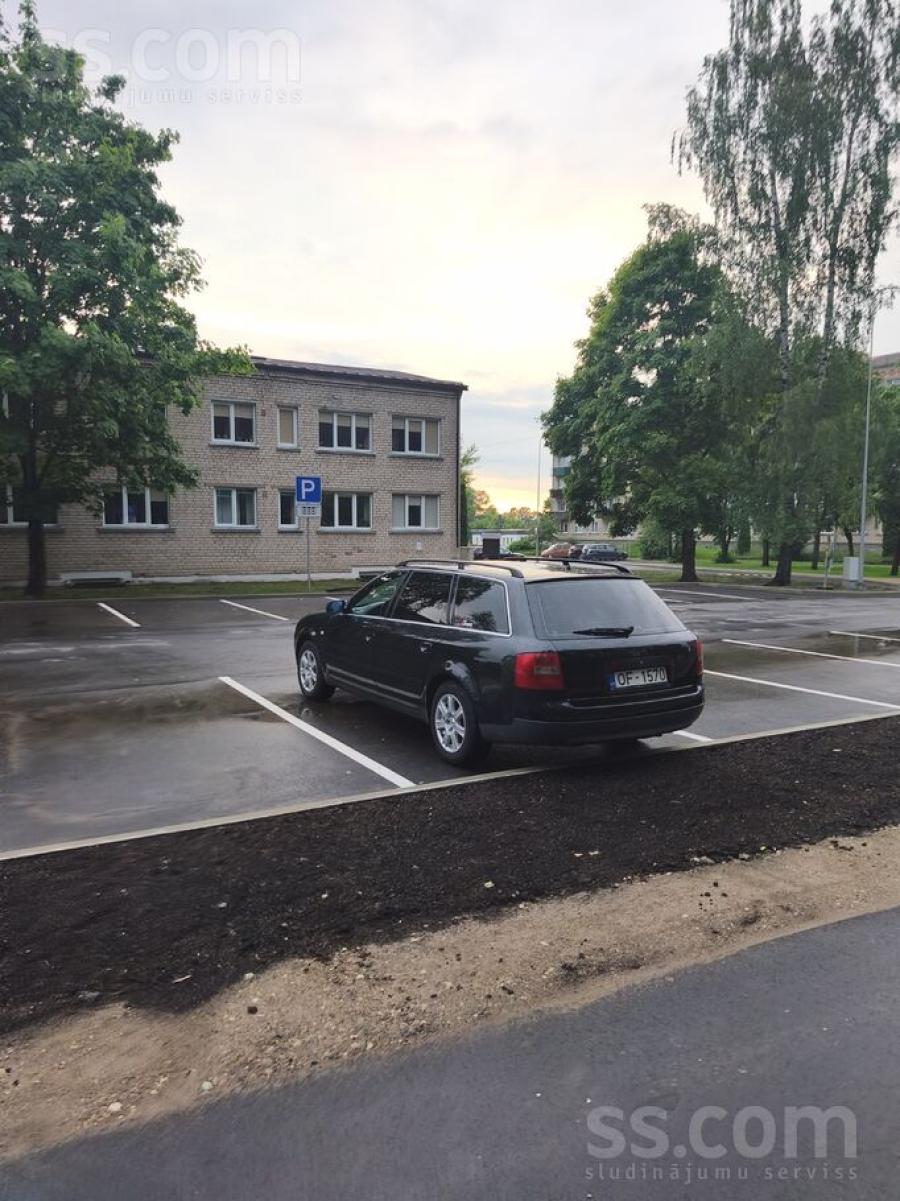 Black Audi A6 1999 in Daugavpils, with an engine capacity of 1.90 L and mileage of 392 thousand km for 3200 €, photo 20 on AUTOMOTO.COM.LV