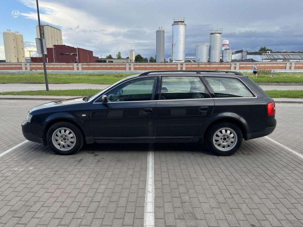 Black Audi A6 1999 in Kaunas, with an engine capacity of 1.90 L and mileage of 360 thousand km for 1250 €, photo 2 on AUTOMOTO.COM.LV
