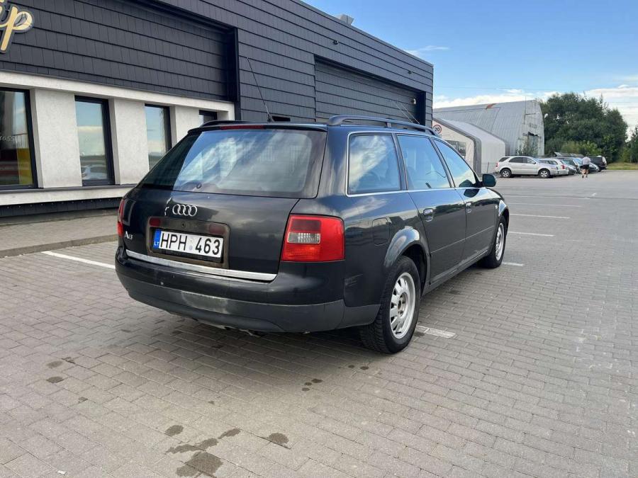 Melns Audi A6 1999 Kauņa, ar dzinēja tilpumu 1.90 L un nobraukumu 360 tūkst. km par 1250 €, foto 5 vietnē AUTOMOTO.COM.LV