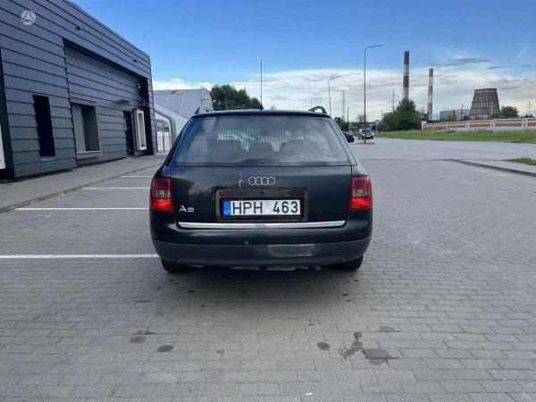 Black Audi A6 1999 in Kaunas, with an engine capacity of 1.90 L and mileage of 360 thousand km for 1250 €, photo 5 on AUTOMOTO.COM.LV