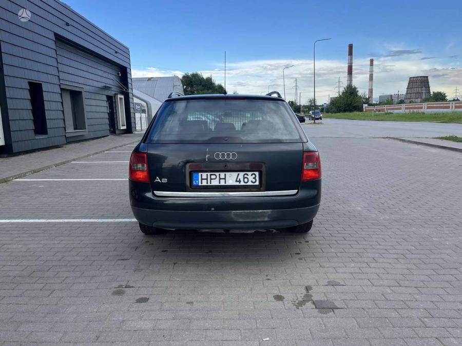 Melns Audi A6 1999 Kauņa, ar dzinēja tilpumu 1.90 L un nobraukumu 360 tūkst. km par 1250 €, foto 6 vietnē AUTOMOTO.COM.LV