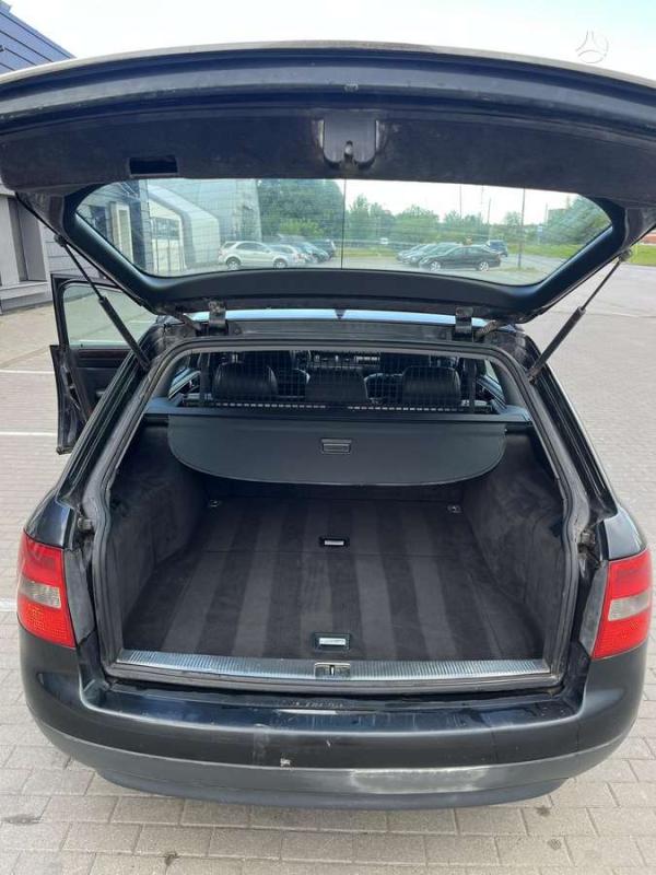 Black Audi A6 1999 in Kaunas, with an engine capacity of 1.90 L and mileage of 360 thousand km for 1250 €, photo 10 on AUTOMOTO.COM.LV
