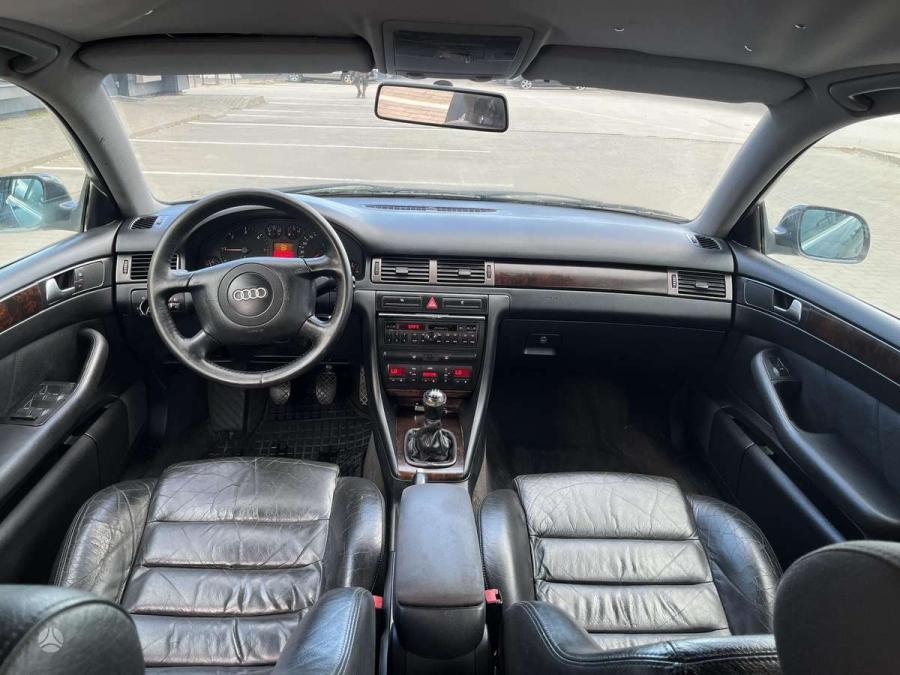 Melns Audi A6 1999 Kauņa, ar dzinēja tilpumu 1.90 L un nobraukumu 360 tūkst. km par 1250 €, foto 15 vietnē AUTOMOTO.COM.LV