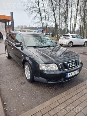Melns Audi A6 2000 Rēzekne, ar dzinēja tilpumu 1.90 L un nobraukumu 390 tūkst. km par 1500 €, foto  vietnē AUTOMOTO.COM.LV