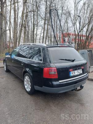 Black Audi A6 2000 in Rezekne, with an engine capacity of 1.90 L and mileage of 390 thousand km for 1500 €, photo 3 on AUTOMOTO.COM.LV