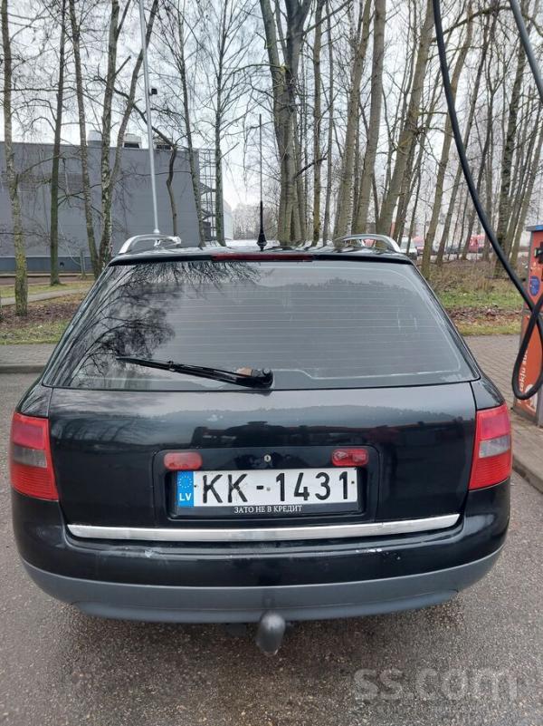 Black Audi A6 2000 in Rezekne, with an engine capacity of 1.90 L and mileage of 390 thousand km for 1500 €, photo 5 on AUTOMOTO.COM.LV