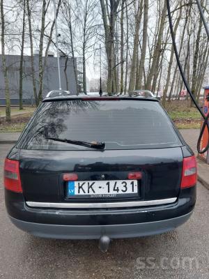 Black Audi A6 2000 in Rezekne, with an engine capacity of 1.90 L and mileage of 390 thousand km for 1500 €, photo 5 on AUTOMOTO.COM.LV