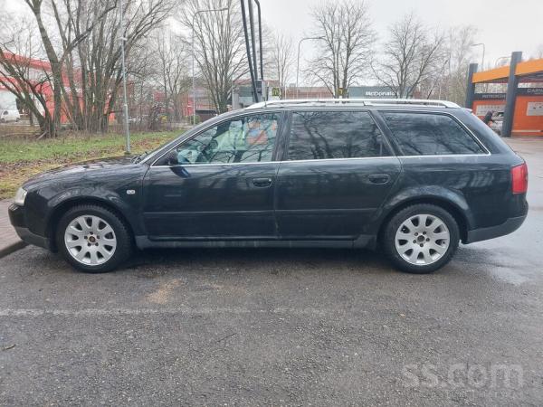Black Audi A6 2000 in Rezekne, with an engine capacity of 1.90 L and mileage of 390 thousand km for 1500 €, photo 6 on AUTOMOTO.COM.LV