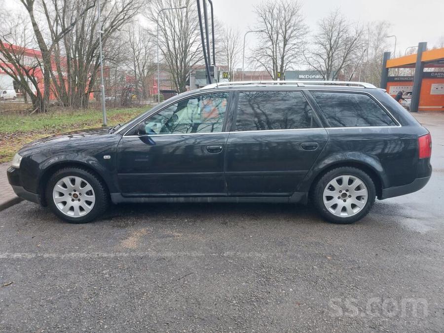 Black Audi A6 2000 in Rezekne, with an engine capacity of 1.90 L and mileage of 390 thousand km for 1500 €, photo 6 on AUTOMOTO.COM.LV