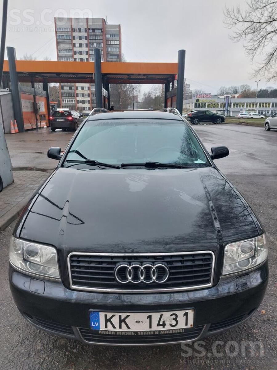 Black Audi A6 2000 in Rezekne, with an engine capacity of 1.90 L and mileage of 390 thousand km for 1500 €, photo 7 on AUTOMOTO.COM.LV