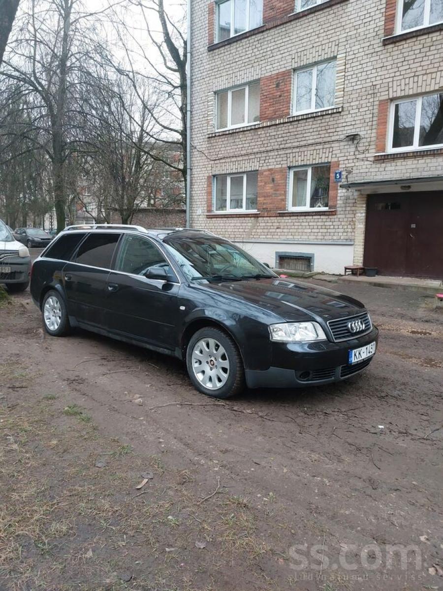 Black Audi A6 2000 in Rezekne, with an engine capacity of 1.90 L and mileage of 390 thousand km for 1500 €, photo 9 on AUTOMOTO.COM.LV