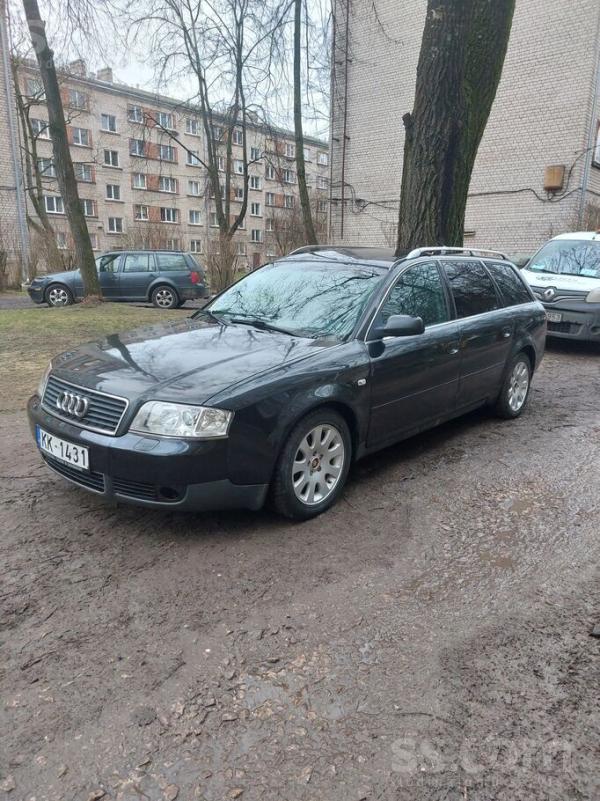 Black Audi A6 2000 in Rezekne, with an engine capacity of 1.90 L and mileage of 390 thousand km for 1500 €, photo 10 on AUTOMOTO.COM.LV