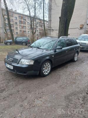 Black Audi A6 2000 in Rezekne, with an engine capacity of 1.90 L and mileage of 390 thousand km for 1500 €, photo 10 on AUTOMOTO.COM.LV