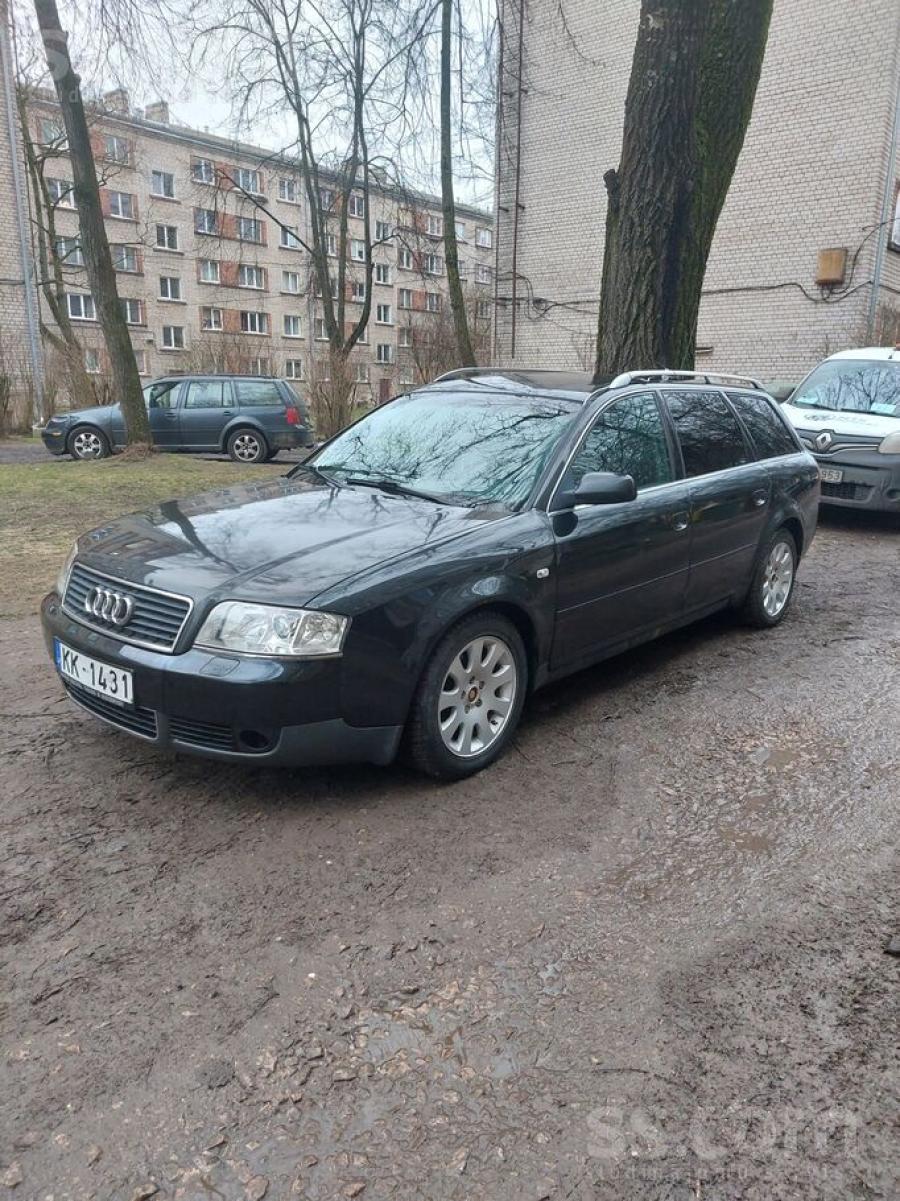 Black Audi A6 2000 in Rezekne, with an engine capacity of 1.90 L and mileage of 390 thousand km for 1500 €, photo 10 on AUTOMOTO.COM.LV