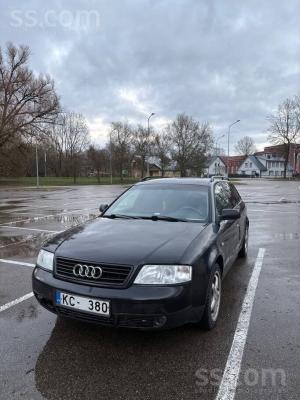 Black Audi A6 2000 in Jekabpils, with an engine capacity of 2.50 L and mileage of 366 thousand km for 1600 €, photo  on AUTOMOTO.COM.LV