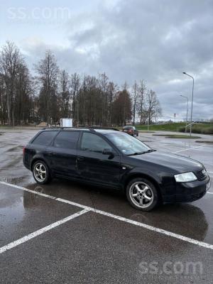 Black Audi A6 2000 in Jekabpils, with an engine capacity of 2.50 L and mileage of 366 thousand km for 1600 €, photo 2 on AUTOMOTO.COM.LV