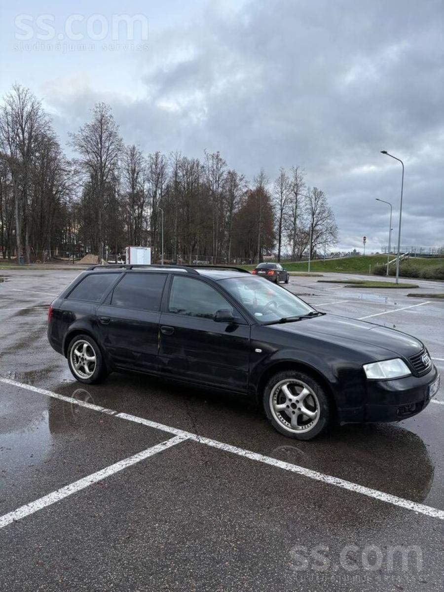 Black Audi A6 2000 in Jekabpils, with an engine capacity of 2.50 L and mileage of 366 thousand km for 1600 €, photo 2 on AUTOMOTO.COM.LV