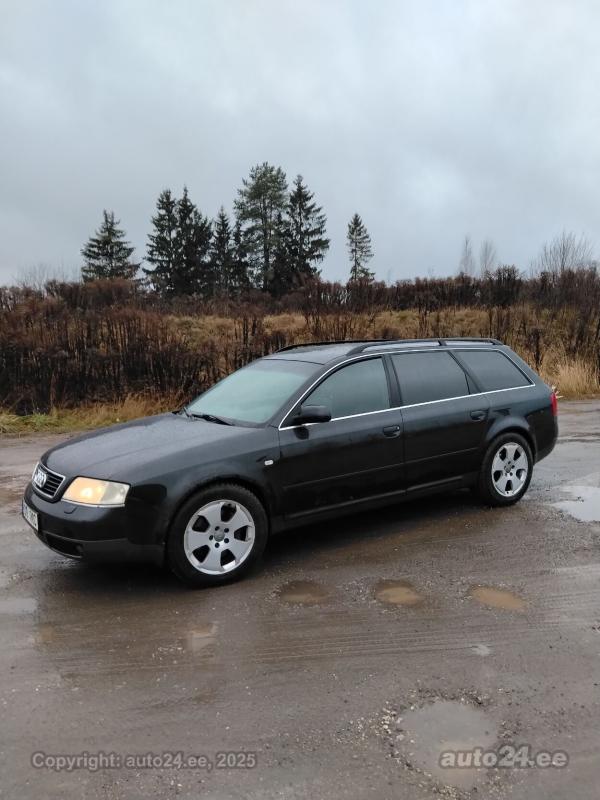 Black Audi A6 2000 in Tallinn, with an engine capacity of 2.70 L and mileage of 311 thousand km for 2700 €, photo 1 on AUTOMOTO.COM.LV