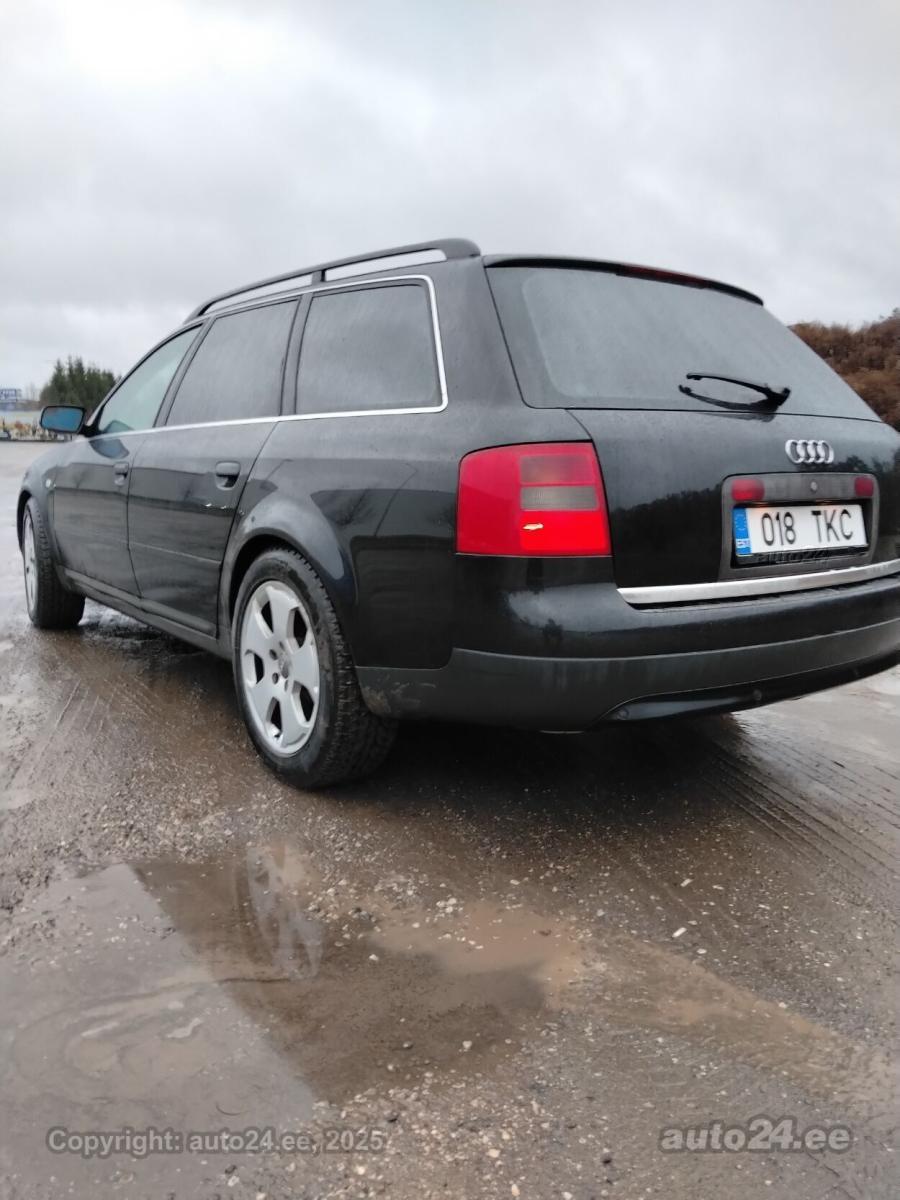 Black Audi A6 2000 in Tallinn, with an engine capacity of 2.70 L and mileage of 311 thousand km for 2700 €, photo 2 on AUTOMOTO.COM.LV