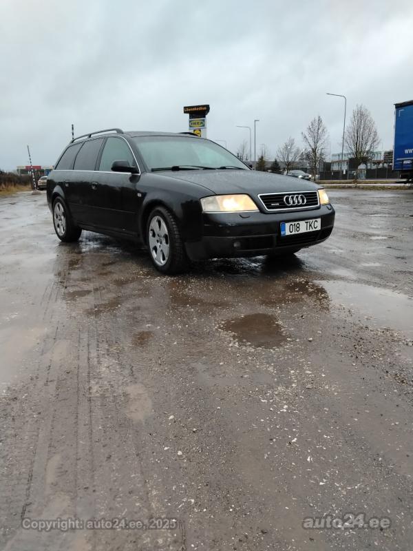 Black Audi A6 2000 in Tallinn, with an engine capacity of 2.70 L and mileage of 311 thousand km for 2700 €, photo 3 on AUTOMOTO.COM.LV