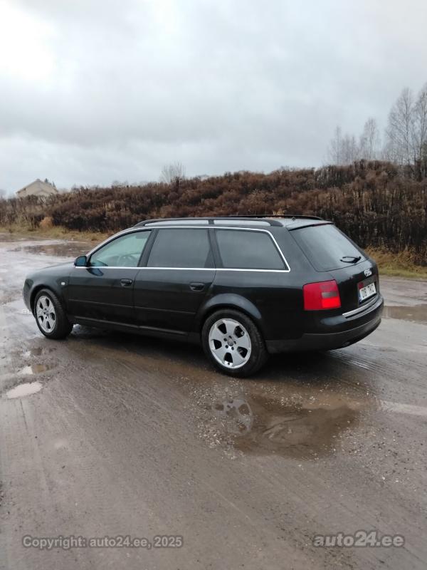 Black Audi A6 2000 in Tallinn, with an engine capacity of 2.70 L and mileage of 311 thousand km for 2700 €, photo 4 on AUTOMOTO.COM.LV