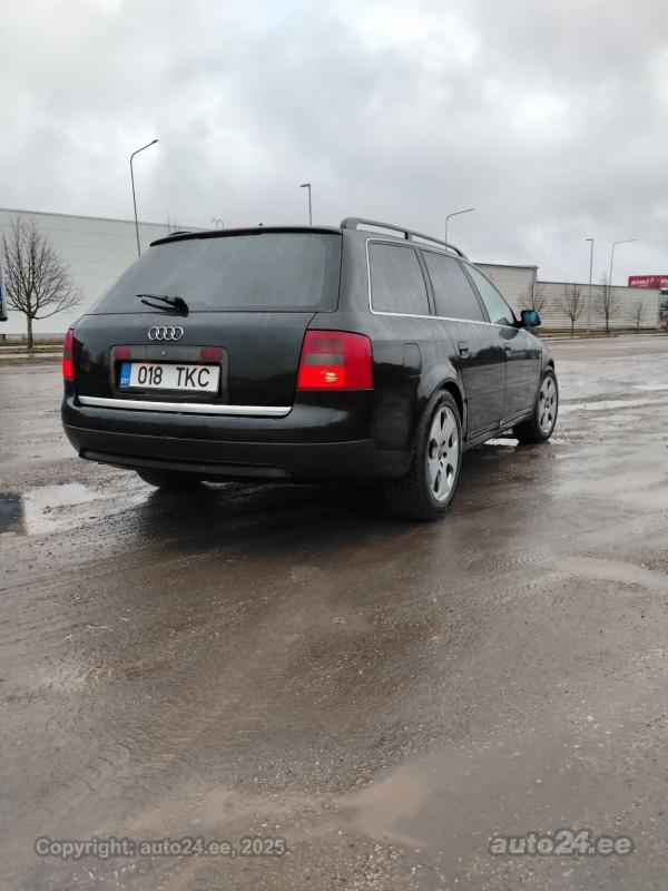 Black Audi A6 2000 in Tallinn, with an engine capacity of 2.70 L and mileage of 311 thousand km for 2700 €, photo 5 on AUTOMOTO.COM.LV