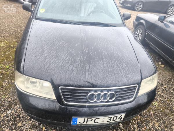 Melns Audi A6 2000 Utena, ar dzinēja tilpumu 2.50 L un nobraukumu 303 tūkst. km par 1050 €, foto 2 vietnē AUTOMOTO.COM.LV