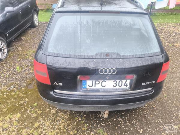 Melns Audi A6 2000 Utena, ar dzinēja tilpumu 2.50 L un nobraukumu 303 tūkst. km par 1050 €, foto 5 vietnē AUTOMOTO.COM.LV