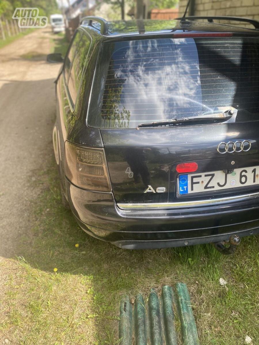 Black Audi A6 2000 in Kaunas, with an engine capacity of 2.40 L and mileage of 270 thousand km for 650 €, photo 1 on AUTOMOTO.COM.LV