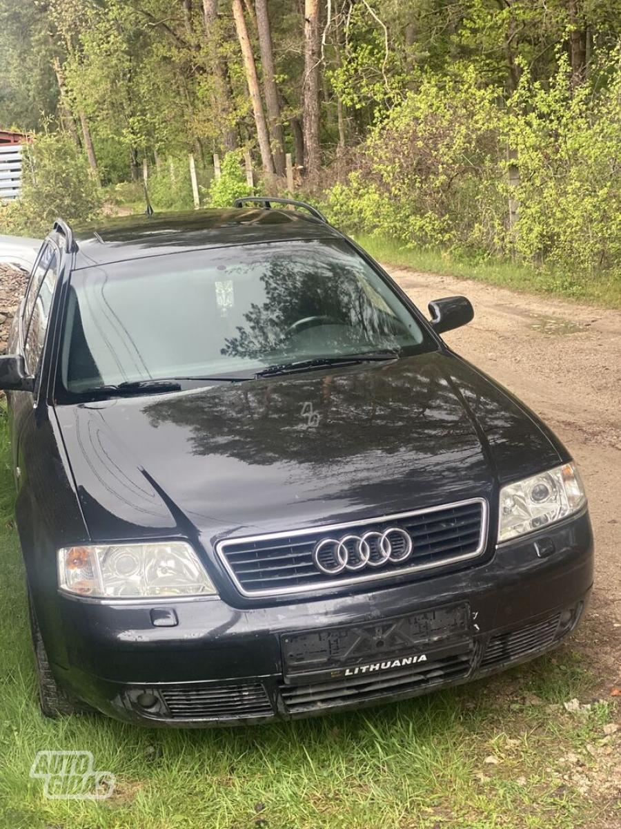 Black Audi A6 2000 in Kaunas, with an engine capacity of 2.40 L and mileage of 270 thousand km for 650 €, photo 4 on AUTOMOTO.COM.LV