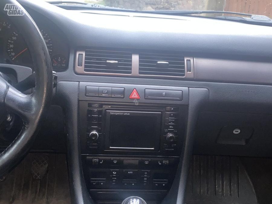 Black Audi A6 2000 in Kaunas, with an engine capacity of 2.40 L and mileage of 270 thousand km for 650 €, photo 13 on AUTOMOTO.COM.LV