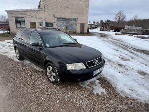 Черный Ауди А6 2000 в Бауска, объемом двигателя 2.50 л и пробегом 440 тыс. км за 900 €, фото  на AUTOMOTO.COM.LV