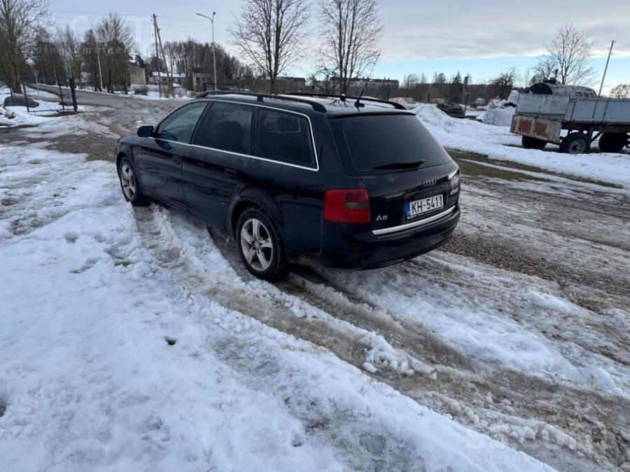 Melns Audi A6 2000 Bauska, ar dzinēja tilpumu 2.50 L un nobraukumu 440 tūkst. km par 900 €, foto 4 vietnē AUTOMOTO.COM.LV