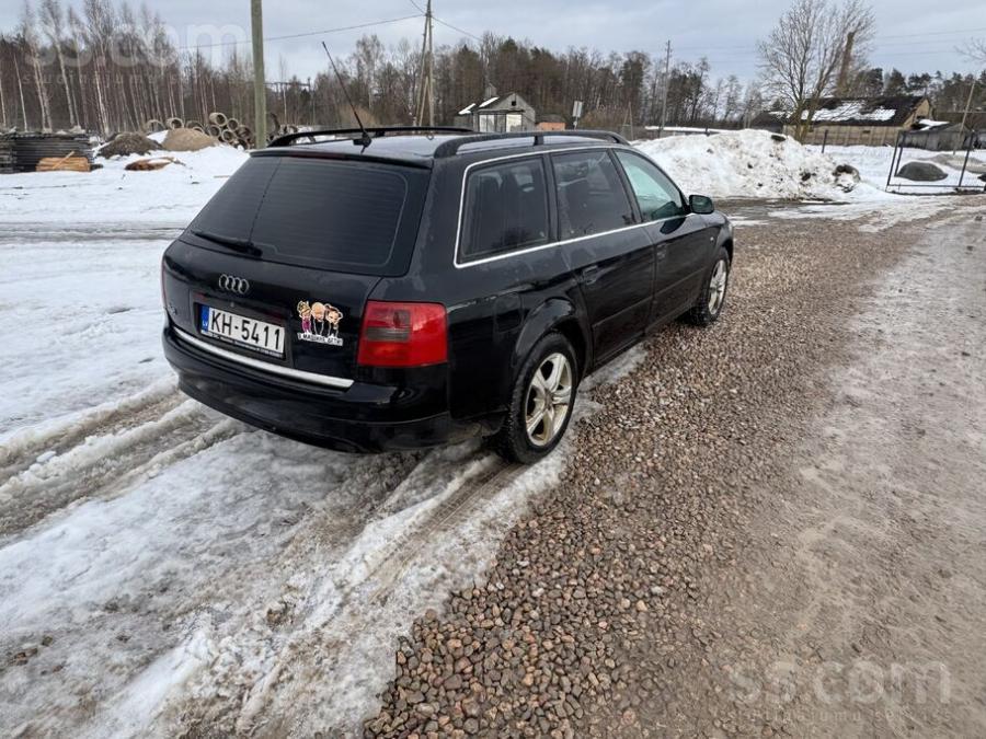 Melns Audi A6 2000 Bauska, ar dzinēja tilpumu 2.50 L un nobraukumu 440 tūkst. km par 900 €, foto 5 vietnē AUTOMOTO.COM.LV