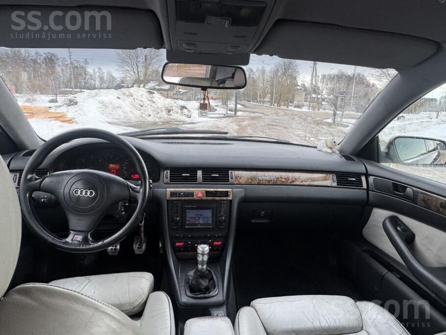Melns Audi A6 2000 Bauska, ar dzinēja tilpumu 2.50 L un nobraukumu 440 tūkst. km par 900 €, foto 7 vietnē AUTOMOTO.COM.LV